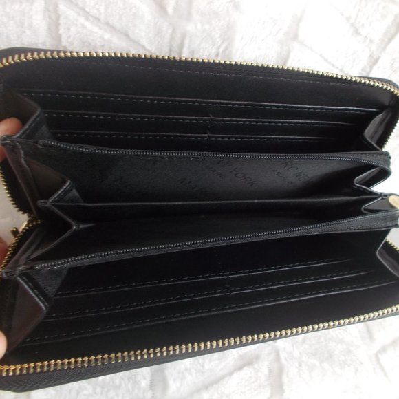 Andrew Marc | Bags | Marc New York Black Wallet Wristlet New With Tags ...